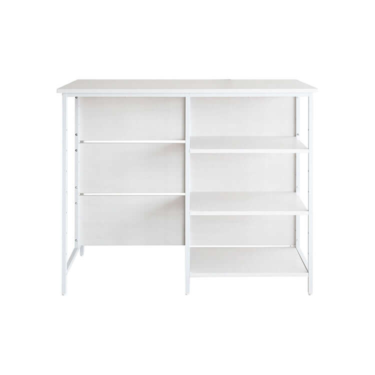 カウンターテーブル おしゃれ 収納 幅120 奥行き60 高さ100cm - flatoo（フラトゥー）コンパクト商品専門店