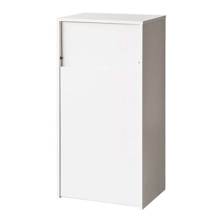 ダストボックス おしゃれ 45L 木製 木目 キャスター スリム - flatoo（フラトゥー）コンパクト商品専門店