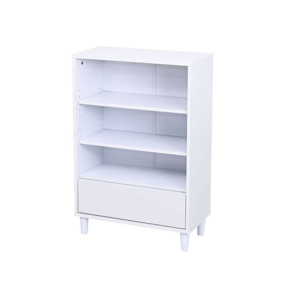 本棚 引き出し付き スリム リビングチェスト コンパクト 奥行30cm - flatoo（フラトゥー）コンパクト商品専門店