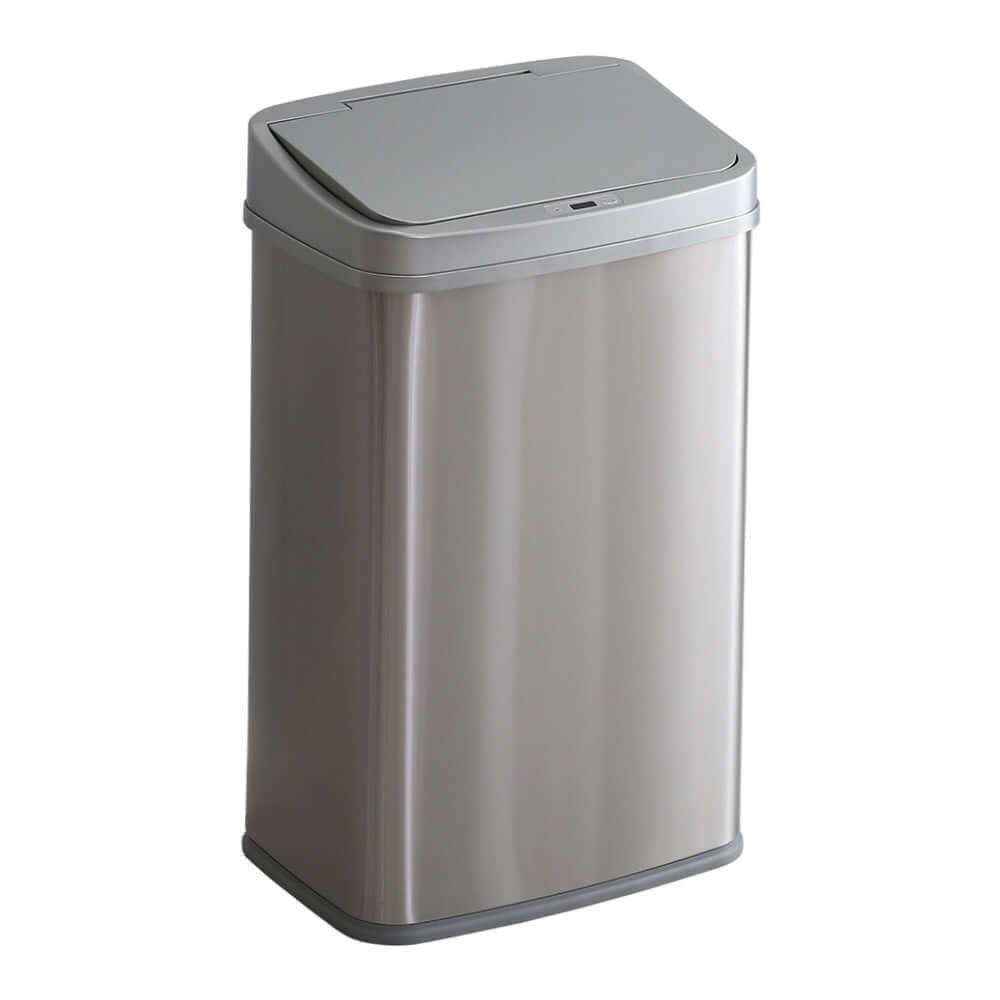 ゴミ箱 自動開閉 50L ステンレス ふた付き センサー スリム 50リットル - flatoo（フラトゥー） コンパクト商品専門店